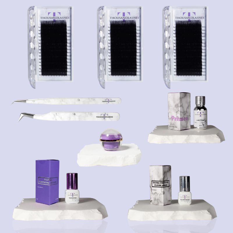 AMETHYST EYELASH EXTENSION KIT |THOUSANDLASHES