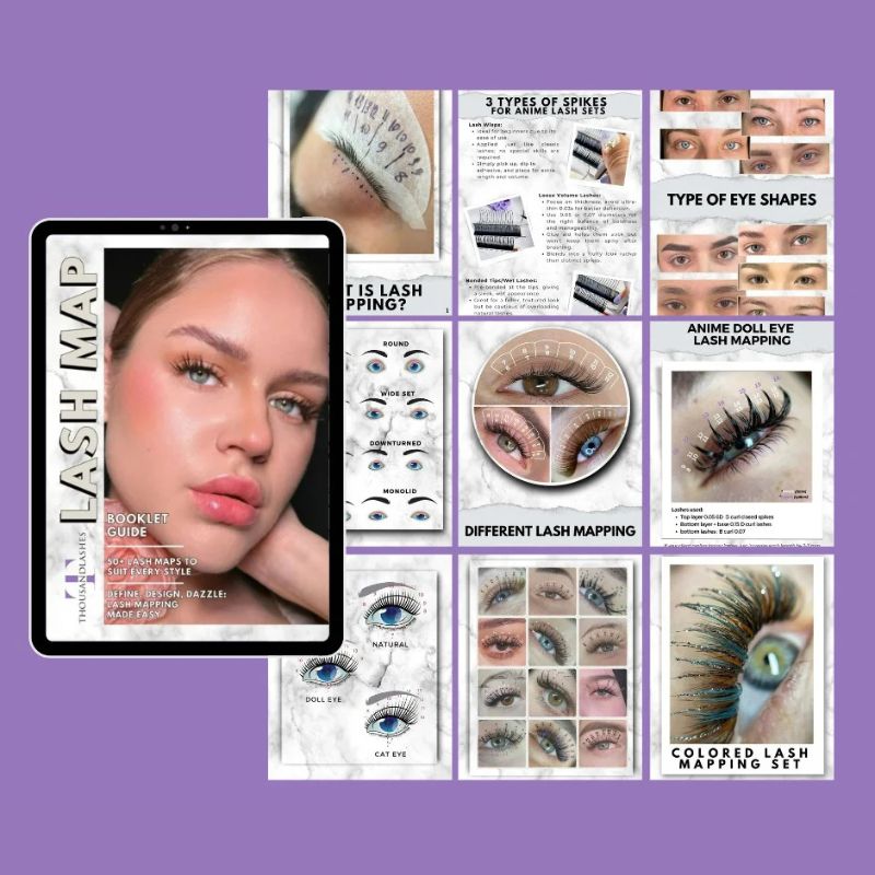 LASH MAPPING GUIDE (DIGITAL COPY)