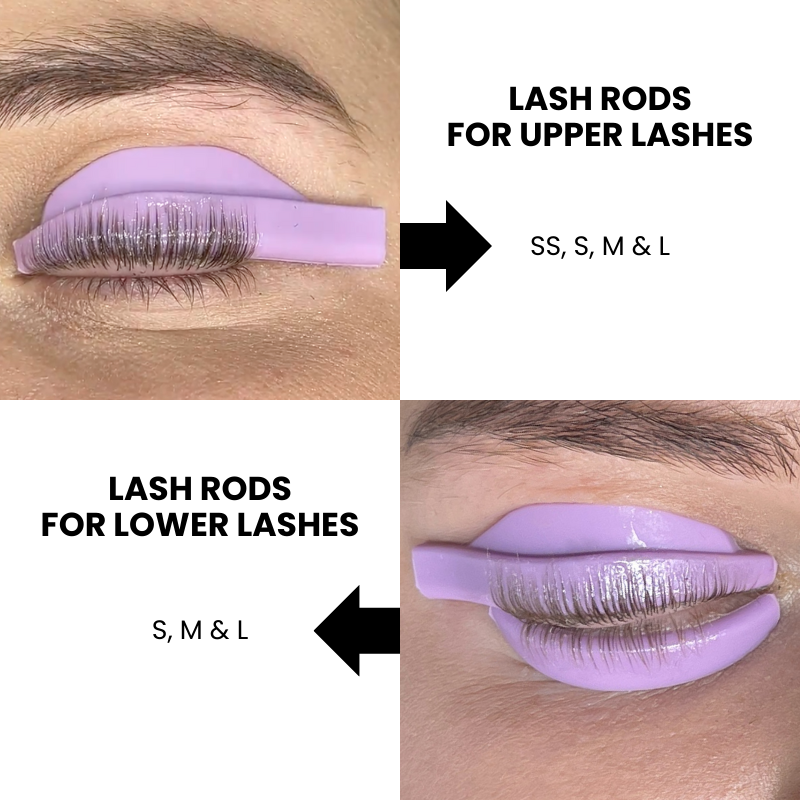 LASH RODS FOR LASH LIFT AND TINT